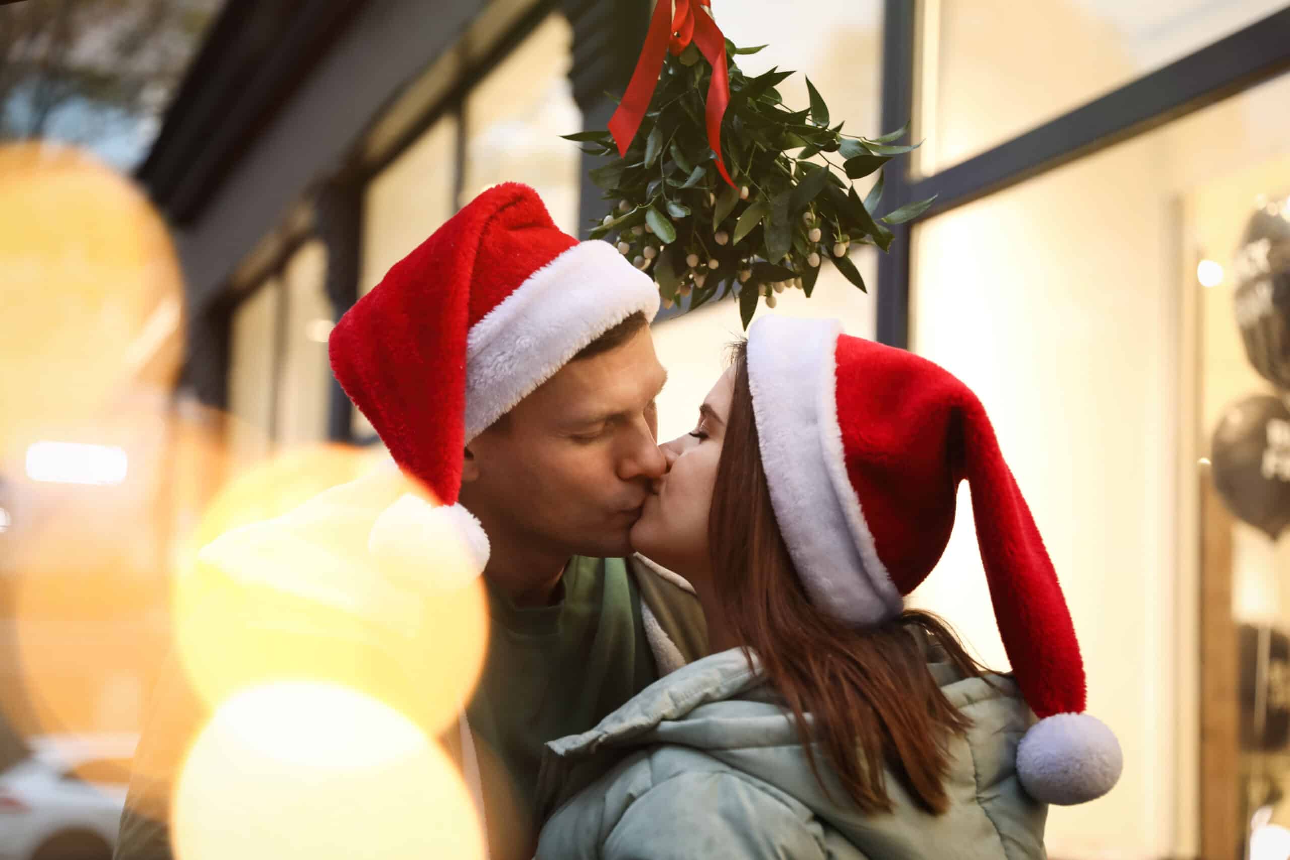 Pucker Up Why Do We Kiss Under Mistletoe Cannadelics