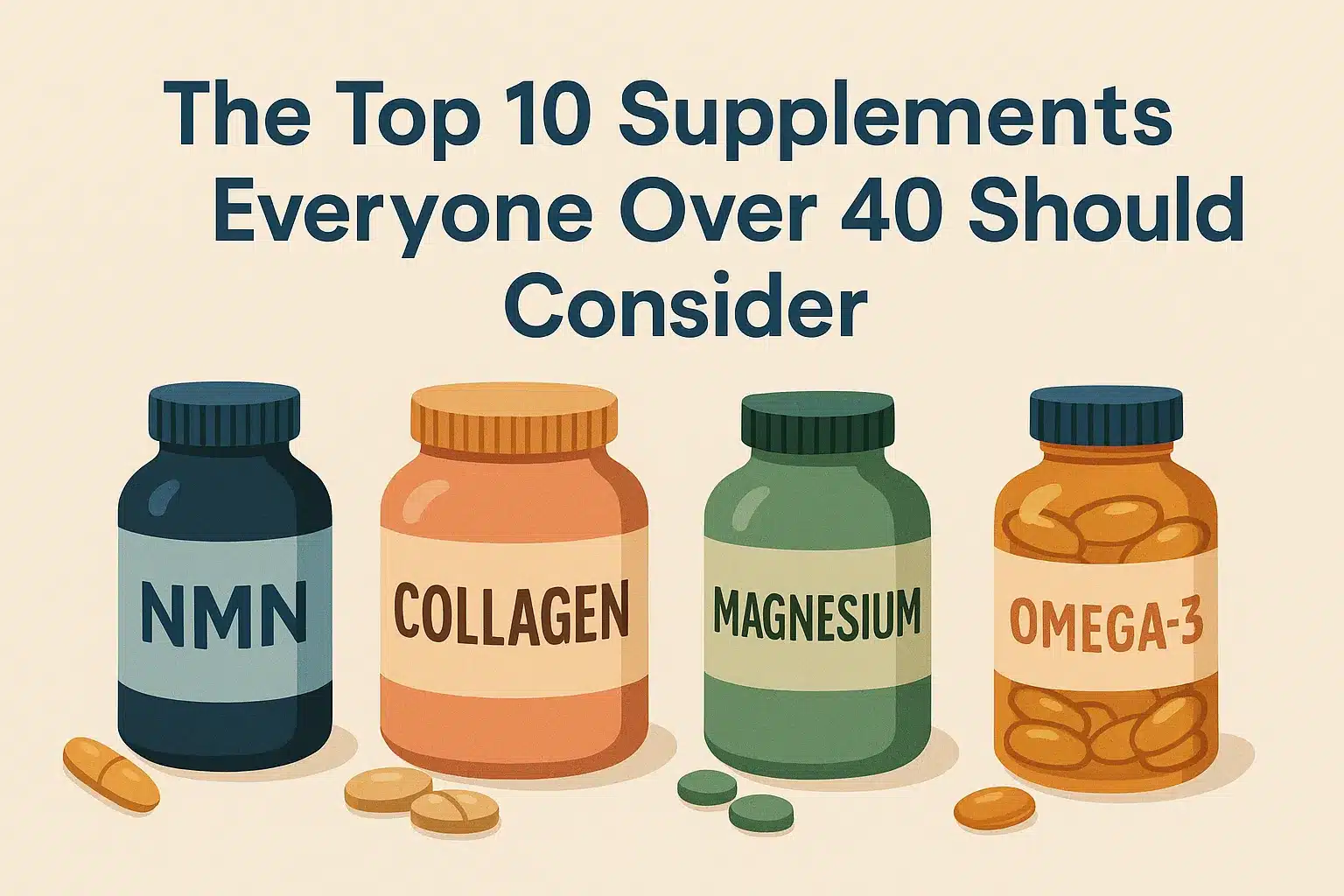 The Top Supplements Everyone Over 40 Should Consider